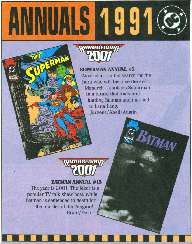 Armageddon 2001 House Ads – Crisis on Earth-Prime
