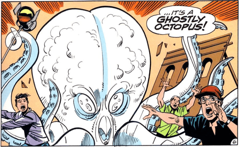 Random Panel: Ghost Octopus – Crisis on Earth-Prime